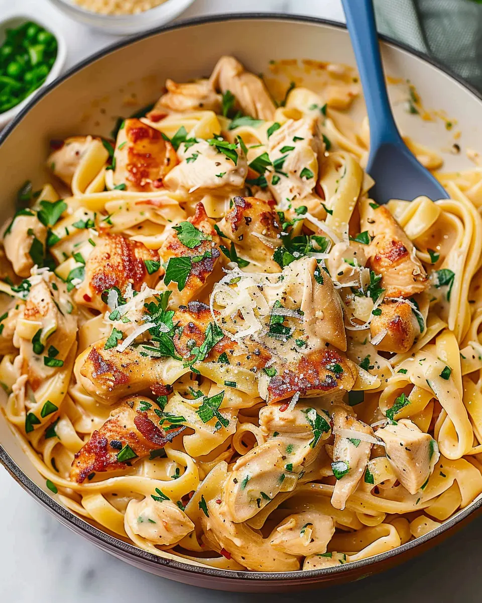 creamy marry me chicken pasta