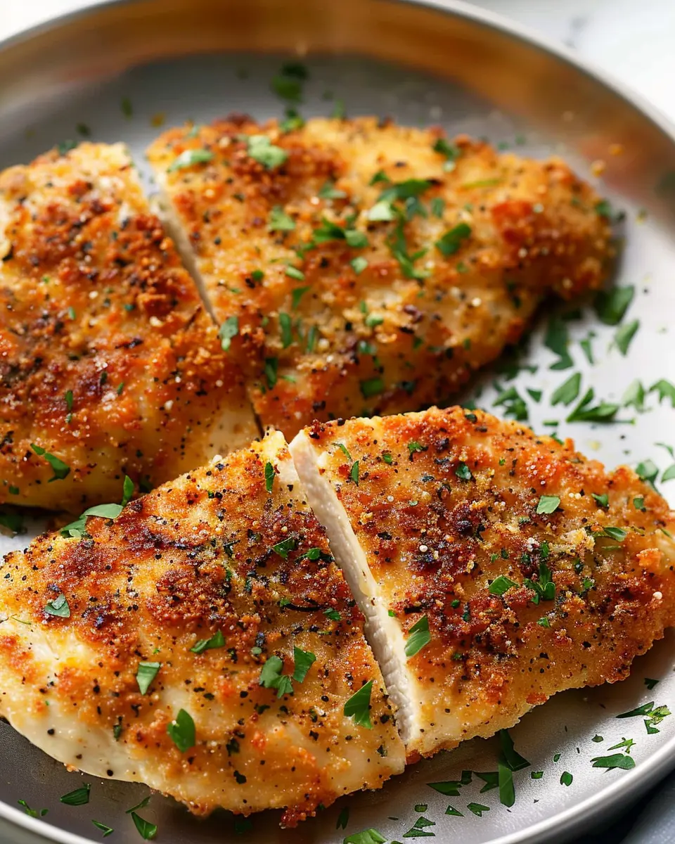Parmesan Crusted Chicken